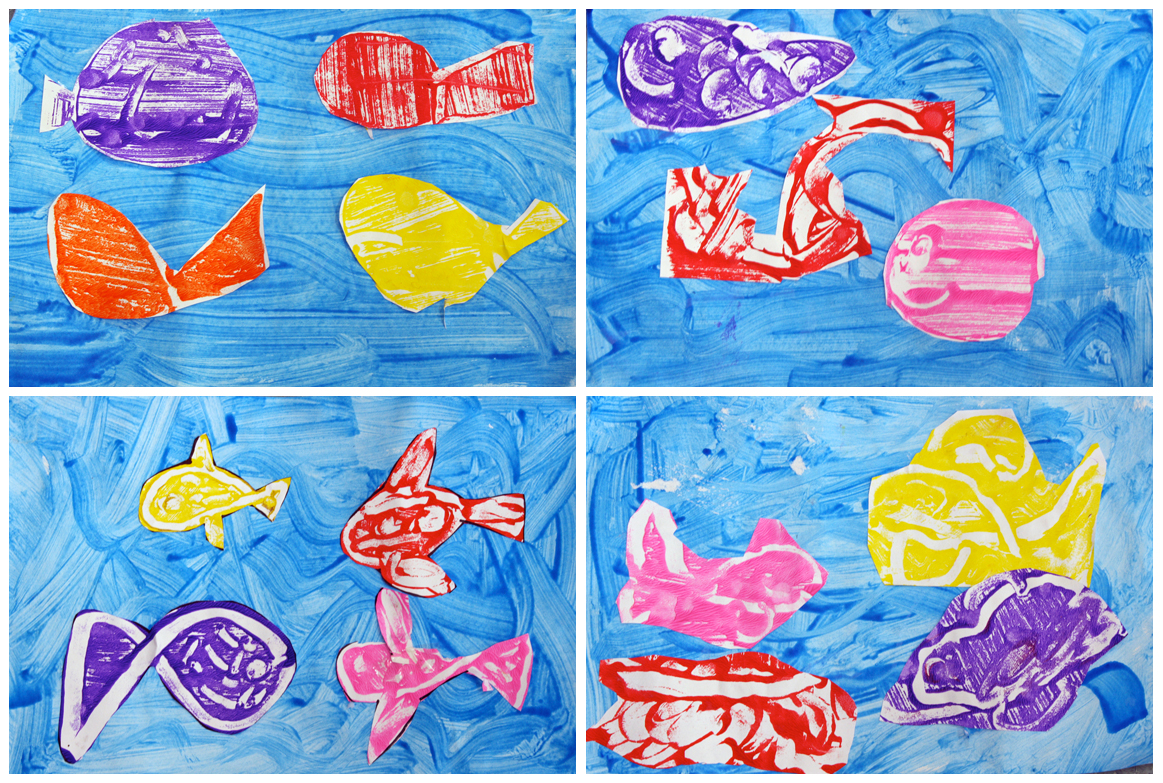 Art With Mr Hall: Fish Finger Prints