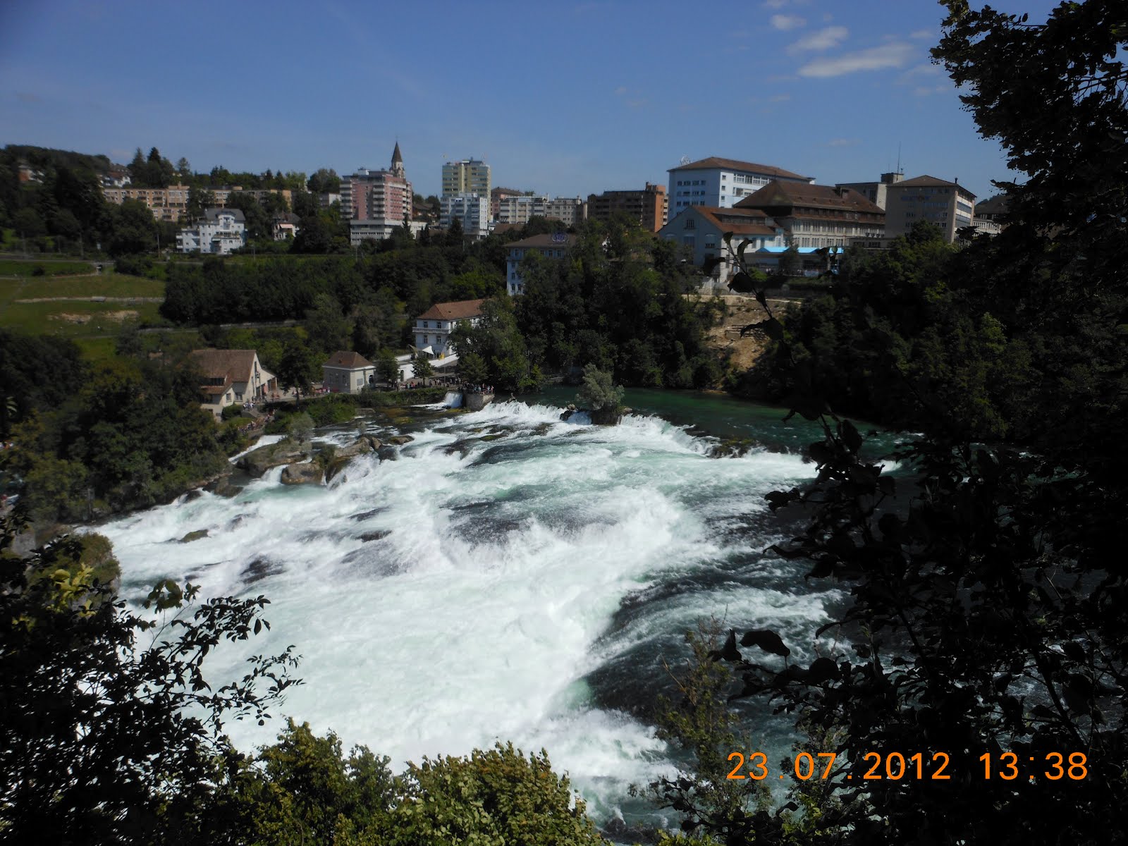 Jurnal de calatorie (XI) - Rheinfall (Cascada Rinului), Elvetia