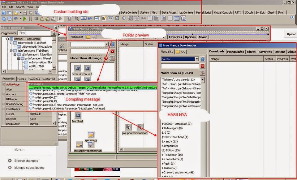Compiling Lazarus 1 3 Trunk And Fpc 2 7 1 Trunk Error And Note Tulisan Lain