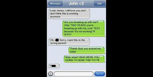 Too Much Crap Not Enough Shovels The Worst Break Up Texts Of All Time
