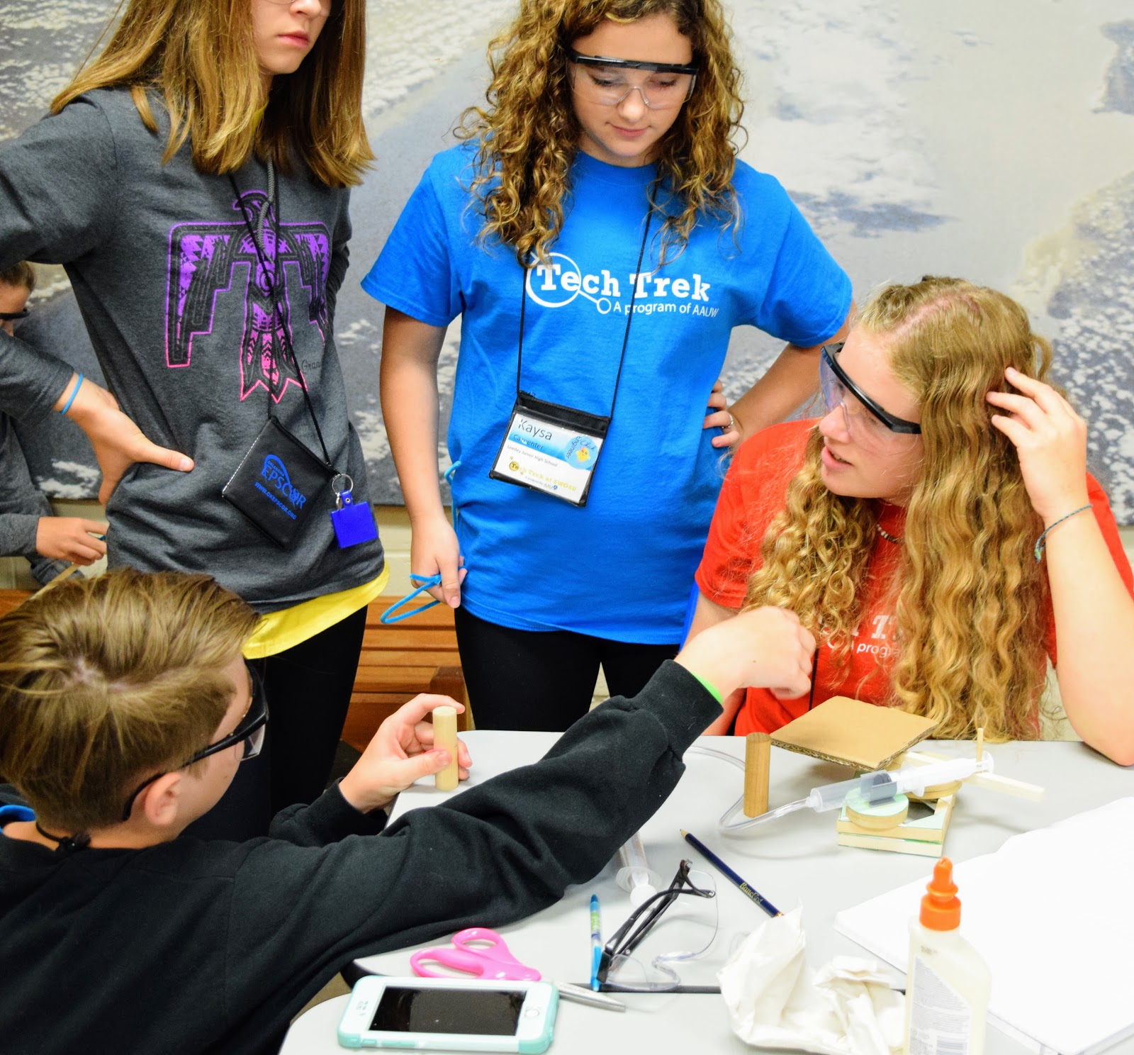 Oklahoma Mentor: STEM Camp for Girls, Tech Trek 2016, I, Visit