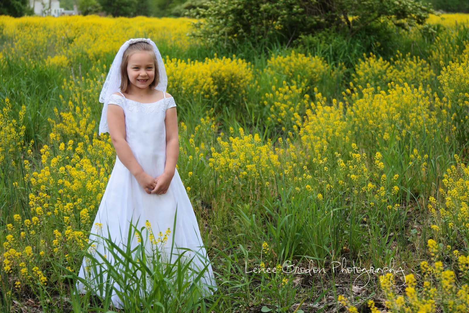Lenee Gordon Photography: Fun First Communion Photo shoot!
