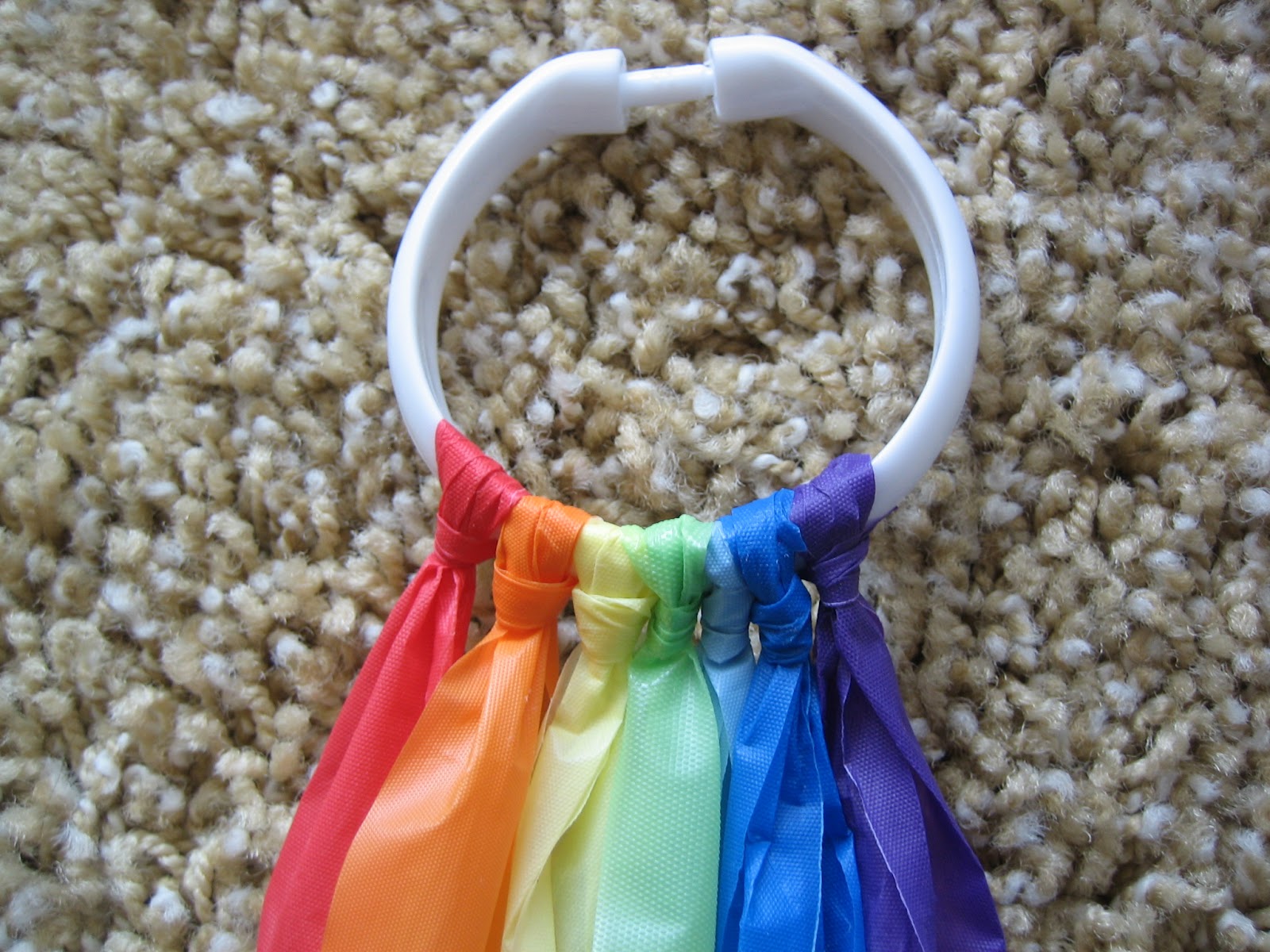 Teaching The Little People: Rainbow Streamers in Preschool