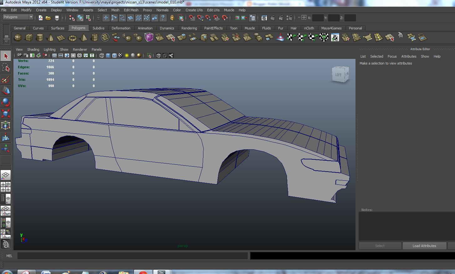 ROBIN SILCOCK: Modeling a Nissan Silvia S13