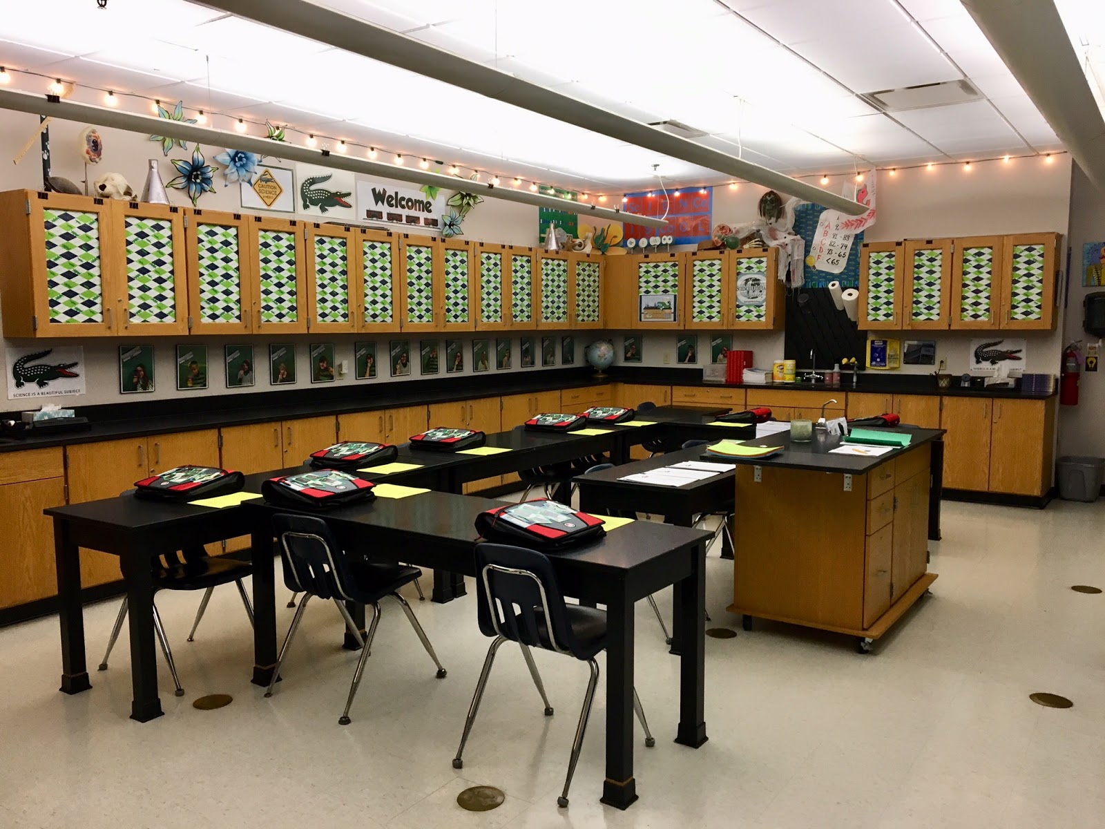 The Uptown Acorn: Science is a Beautiful Subject {Classroom Theme}