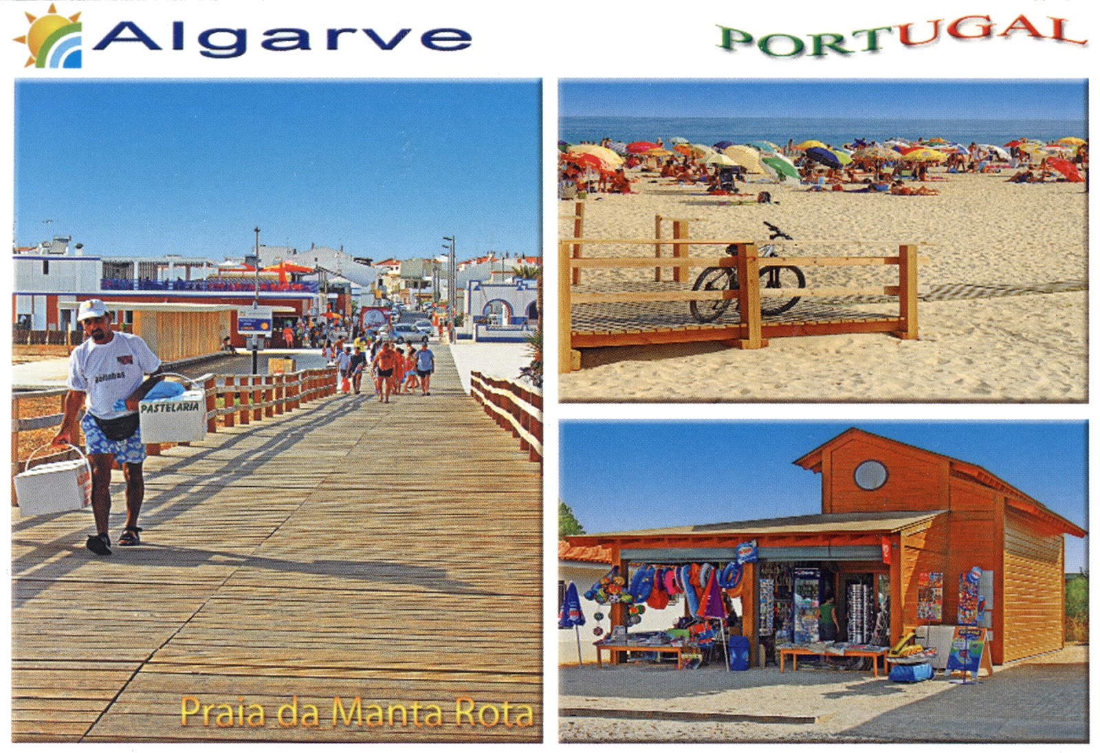 POSTAIS DO MUNDO: MANTA ROTA, ALGARVE, PORTUGAL