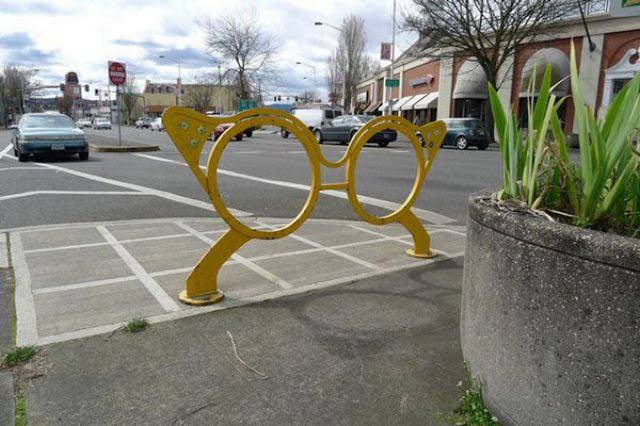 Chuck's Fun Page 2: Funny bike racks