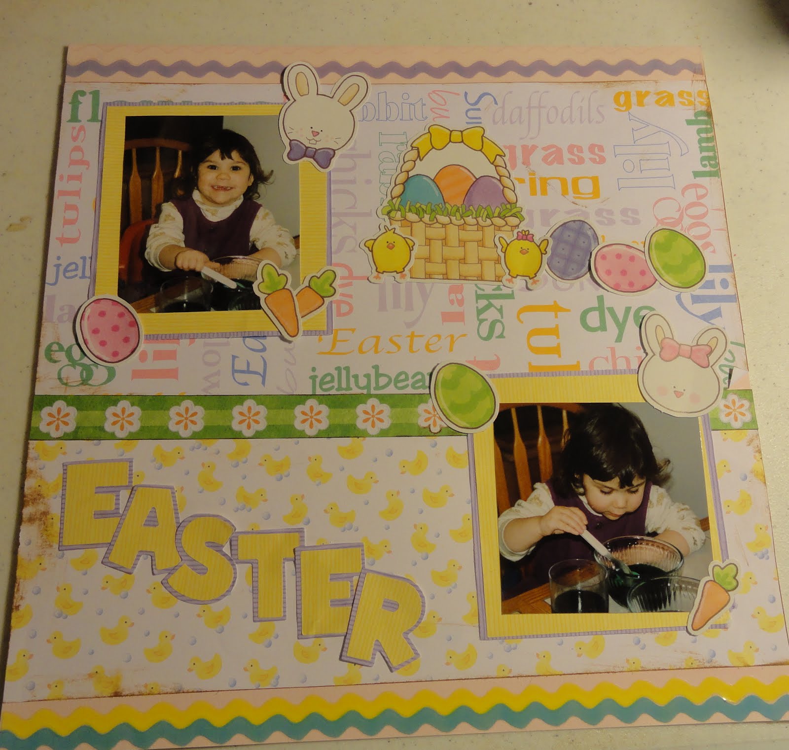 Feeding the Soul: Finished Scrapbook Pages