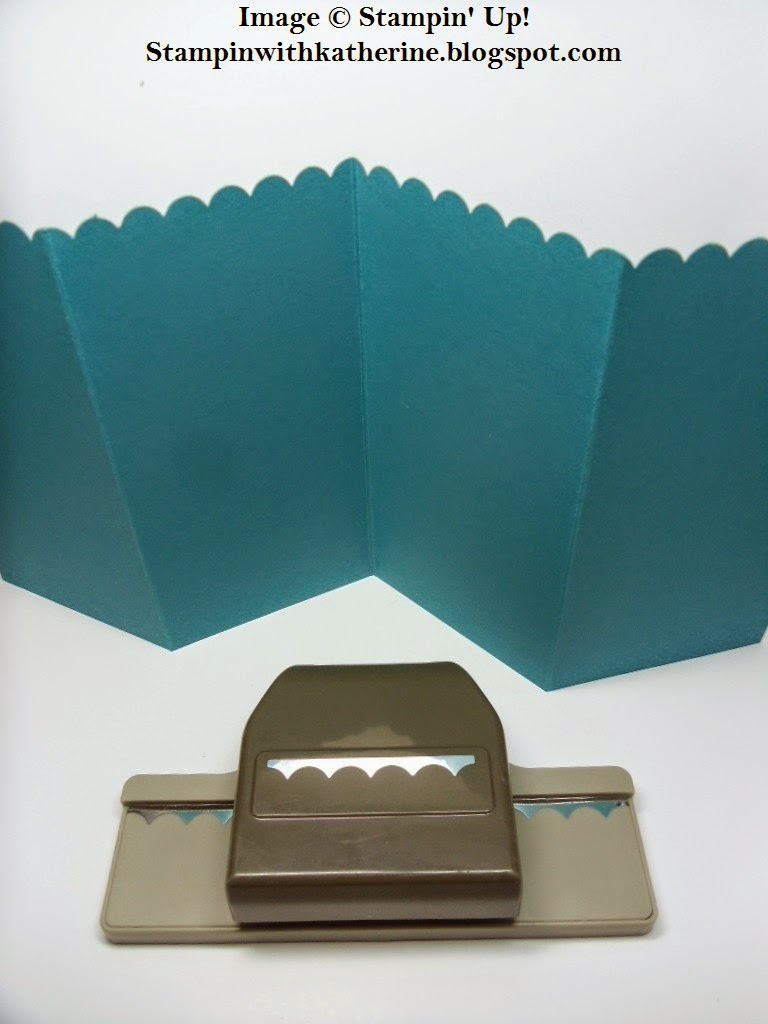 Stampin with Katherine: Stampin' Up! Screen card tutorial