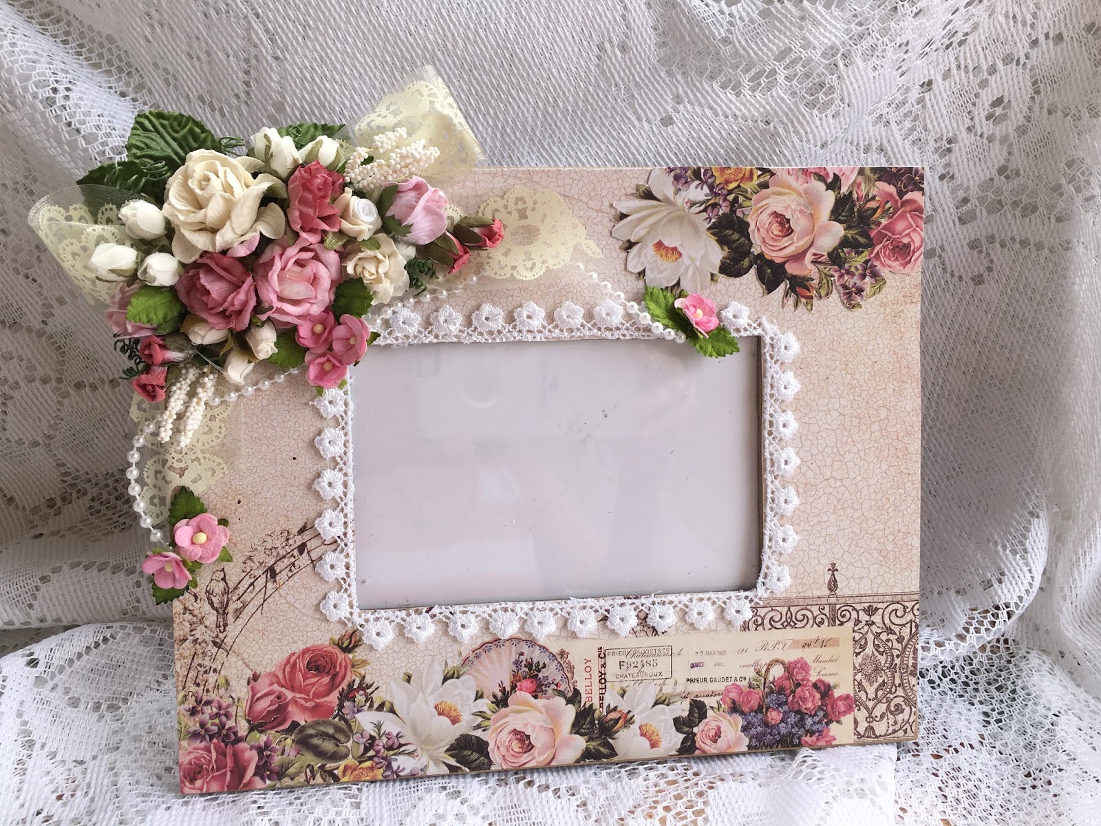 Martica Designs: Shabby Chic Frame For Esveyde