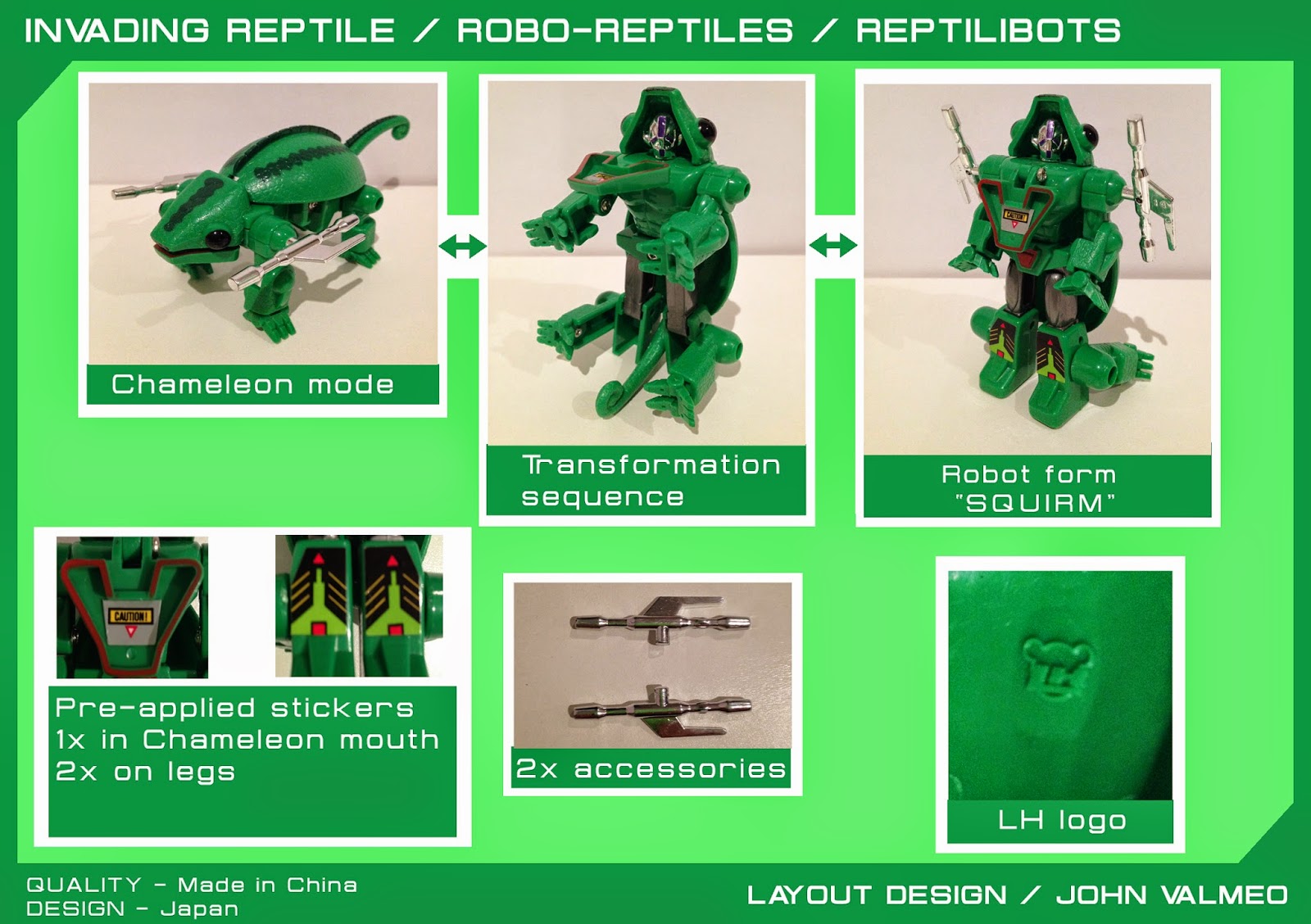 ROBO-SYNERGY: INVADING REPTILE / ROBO-REPTILES / REPTILIBOTS