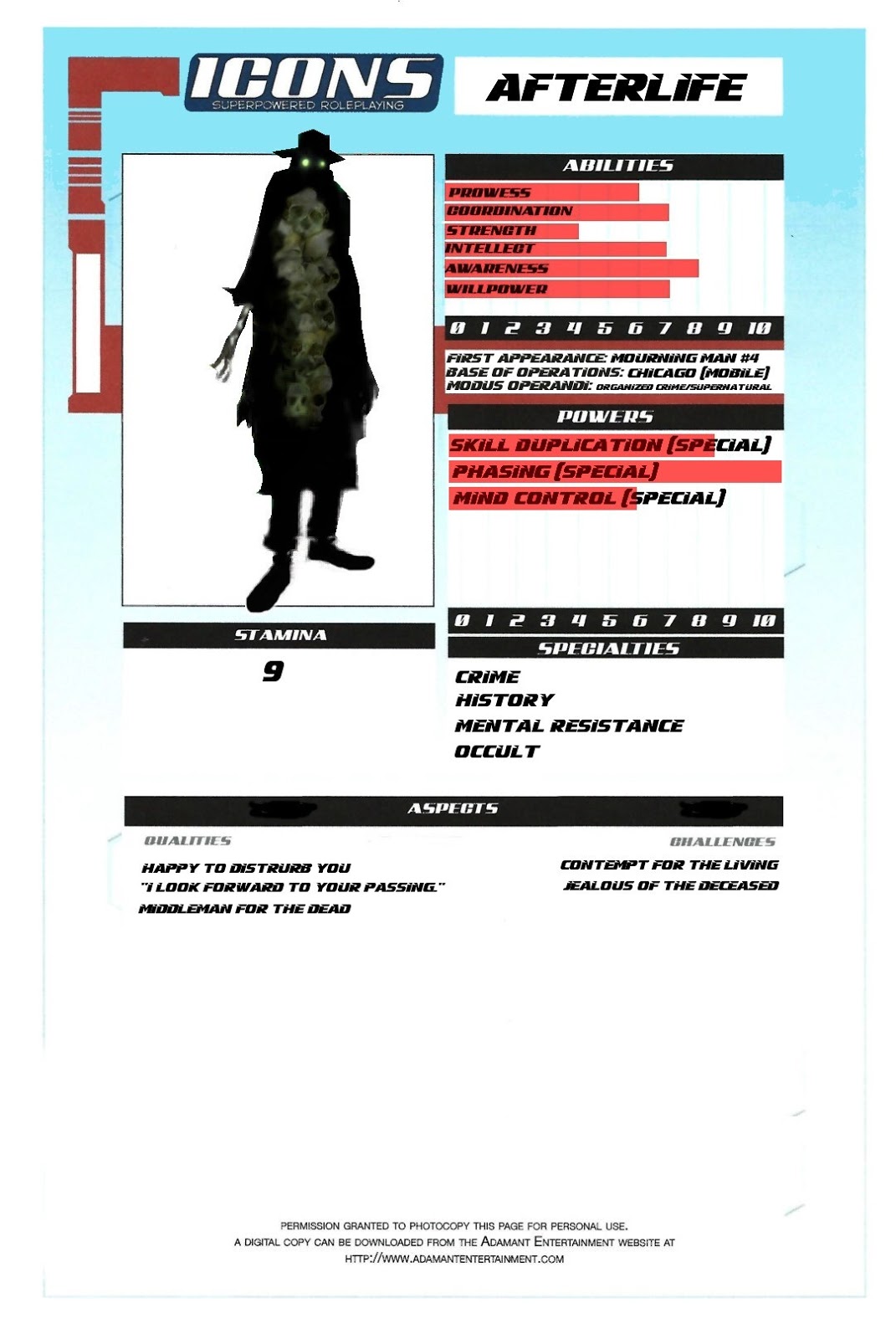 BARKING ALIEN: Supervillains A-To-Z: A is for Afterlife