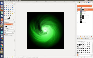 Creating a vortex in Gimp ~ Eyeballs Studio