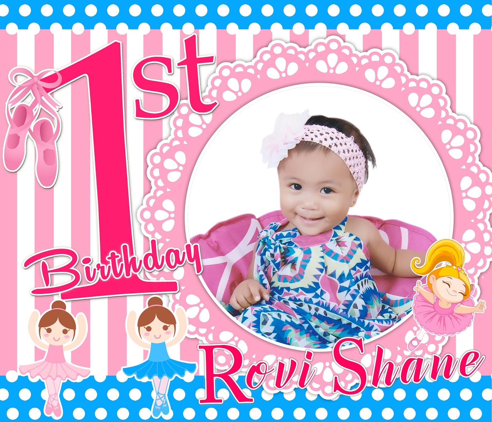 1st Birthday Layout - 1st Birthday Ideas