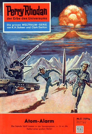 Saved From The Paper Drive: Perry Rhodan, 1961 covers