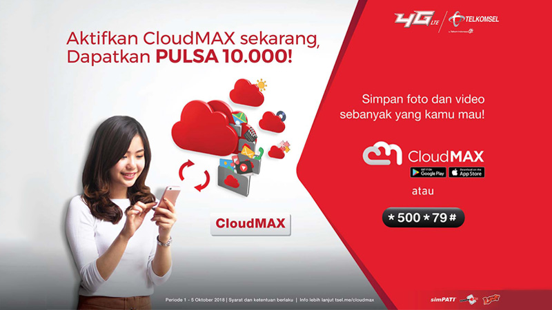 Aplikasi CloudMAX - Personal Cloud Storage Service - GraPARI Banjarbaru