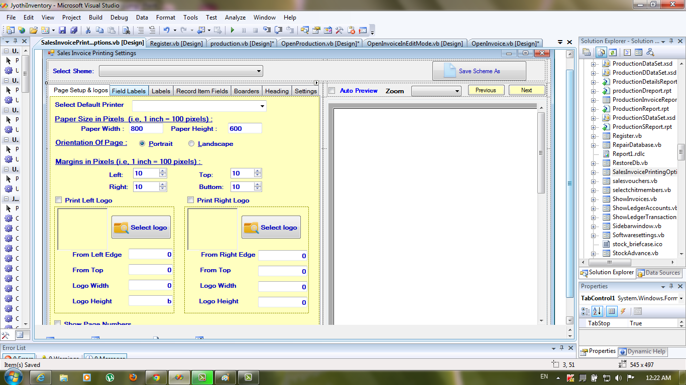 Inventory Management System In Vbnet With Full Source Code Inventory In Vbnet Source Code Screen