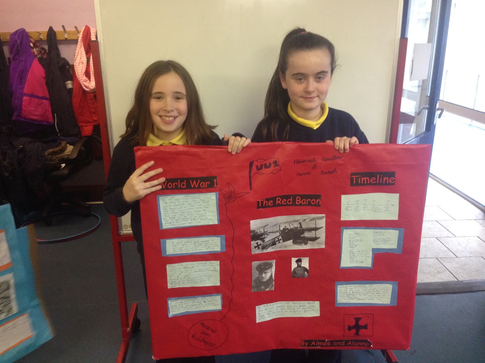 Mr. Hughes's Class Blog: WW1 Projects