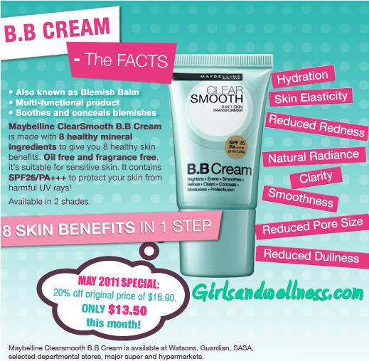 Angelkawai's Diary: Maybelline Clear Smooth Minerals B.B Cream #Fresh