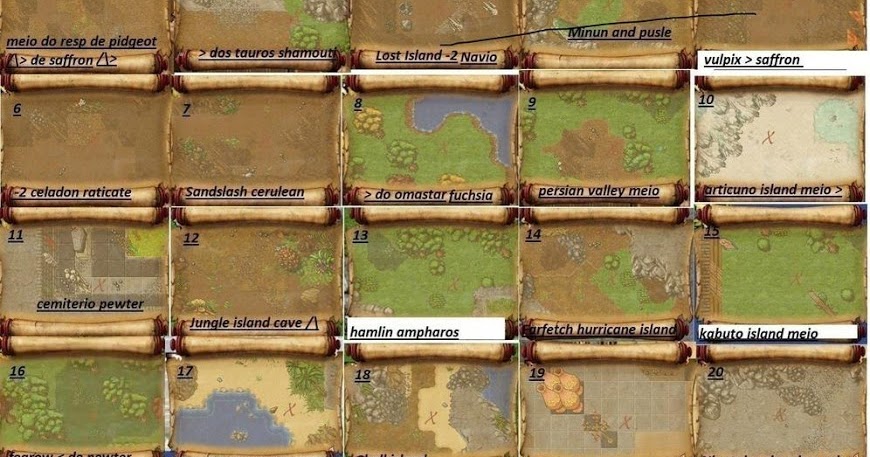 Todos Mapas Adventurer | Central PXG