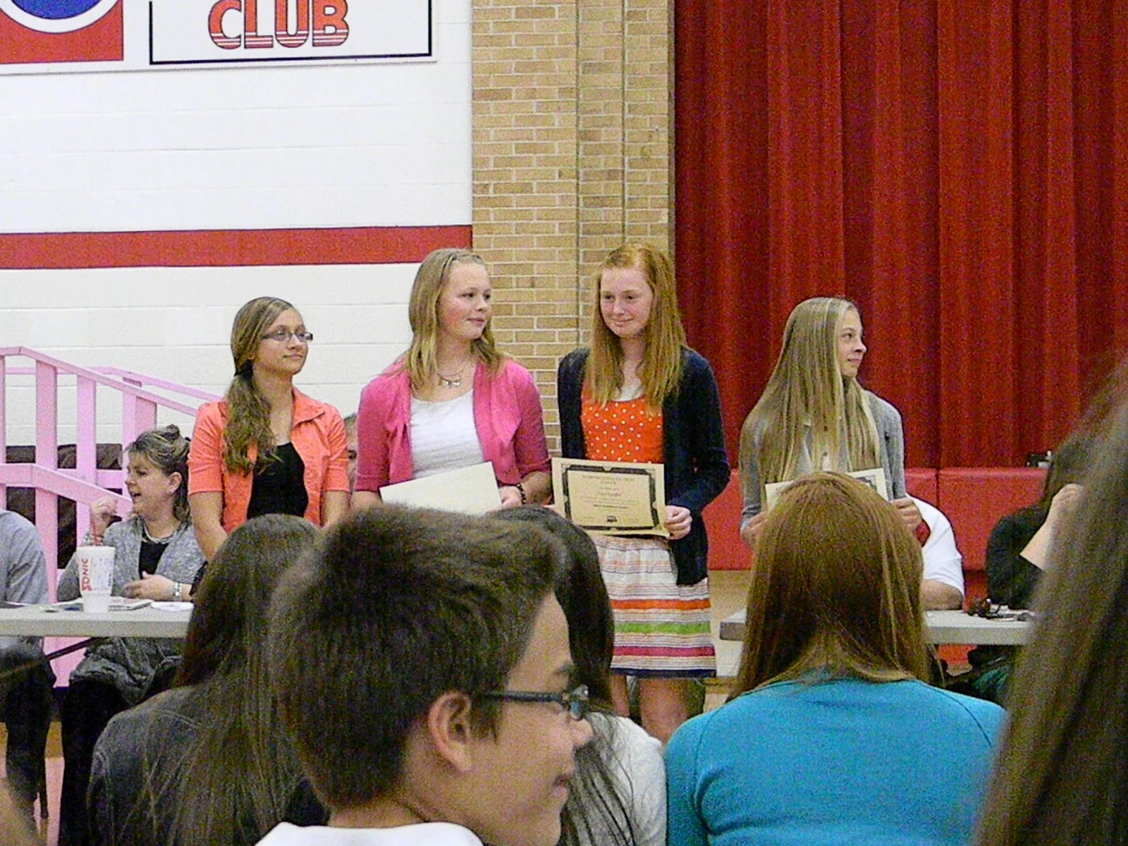 Tutus and Choo-Choos: Jr High Award Night