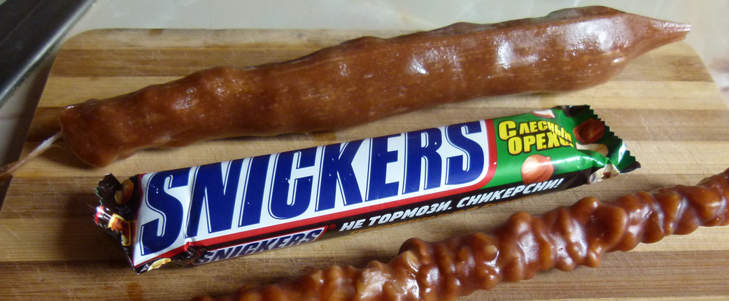 Overal waar mensen zijn: Georgian snickers.