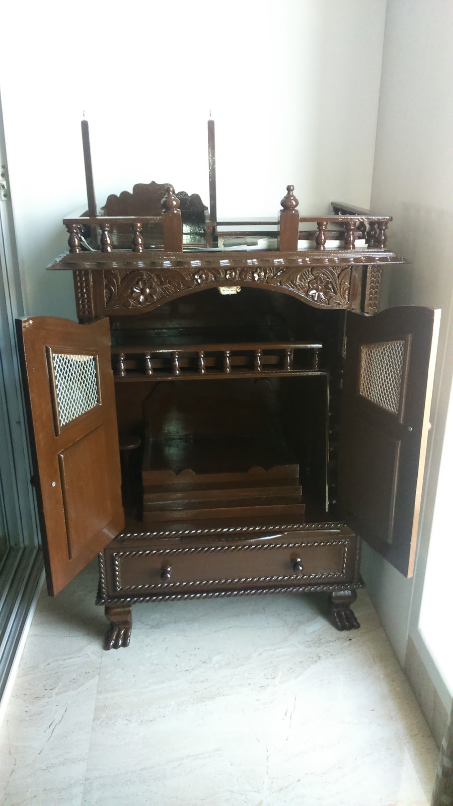 D. B. Furniture: Pushtimarg temple for Kanhaji