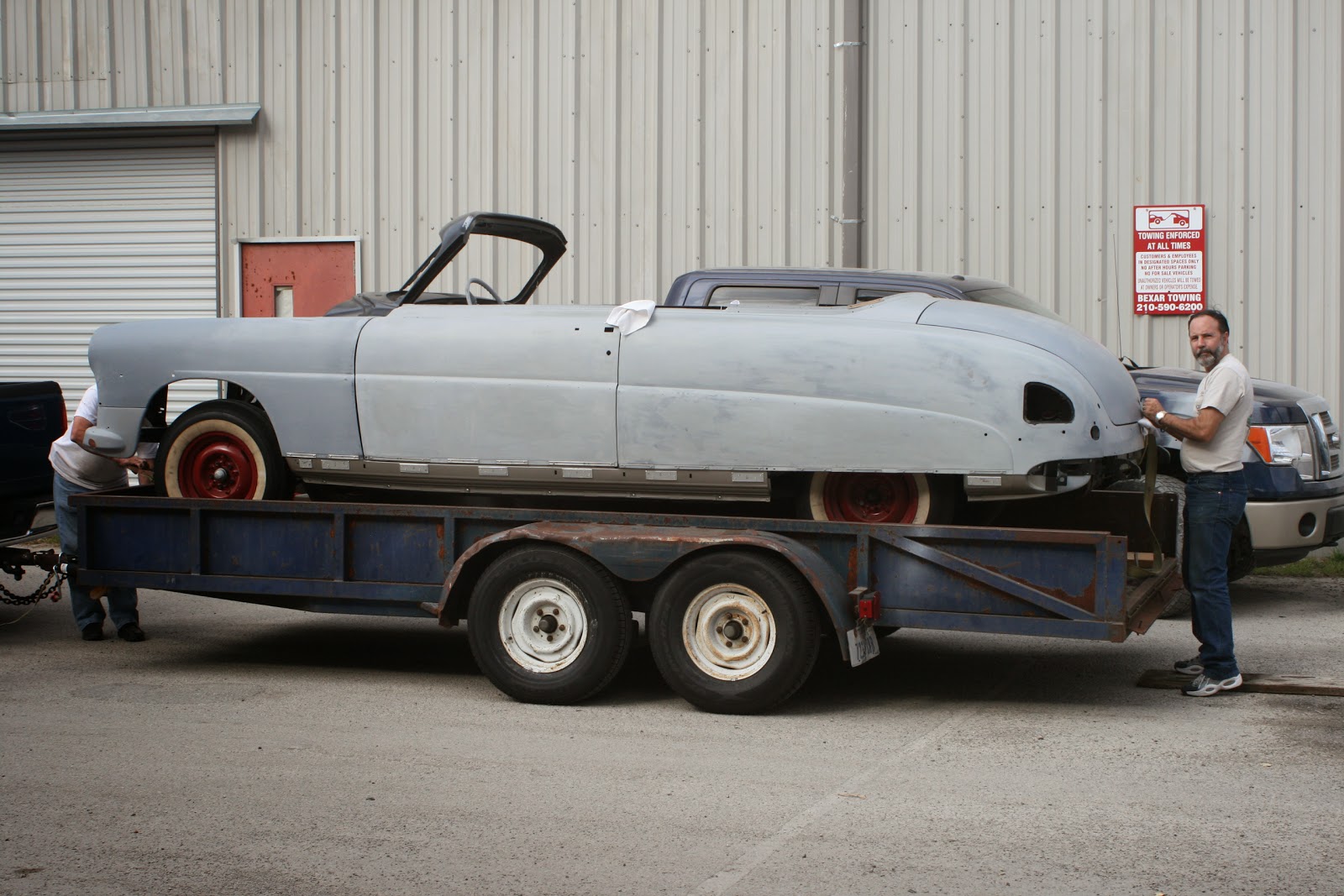 Russell and Vicki's '52 Hudson Hornet Convertible Restoration