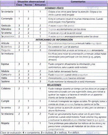 Análisis del Funcionamiento Ocupacional: Instrumentos para analizar el funcionamiento ocupacional
