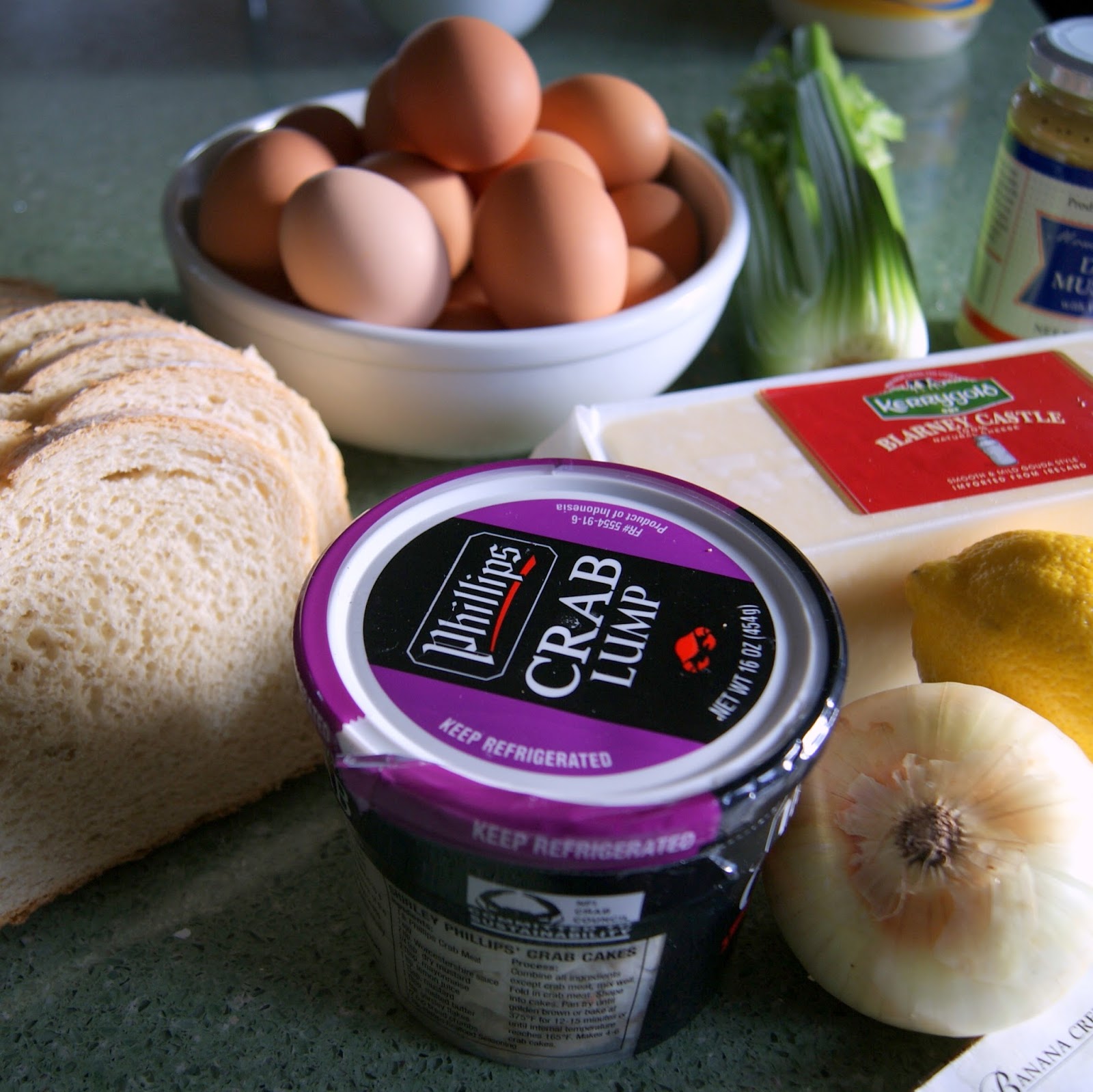 Alice and the Mock Turtle: Make Ahead Brunch~ Simply Elegant Crab Strata