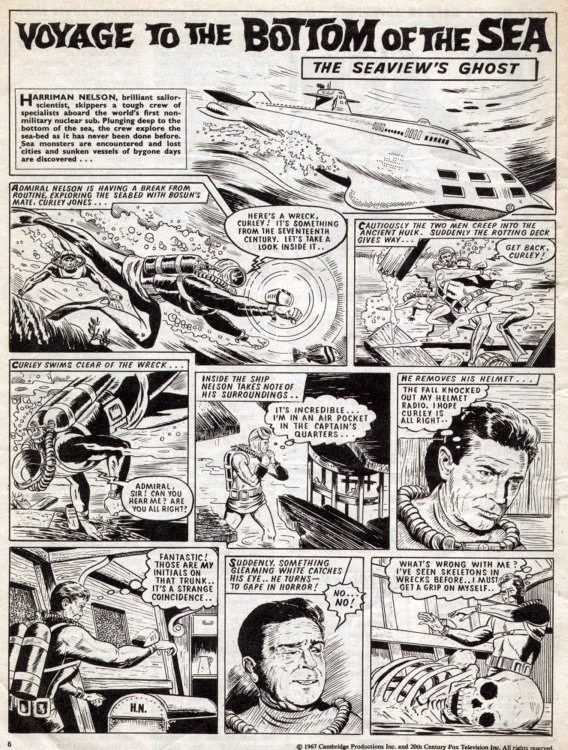 BEACH BUM COMICS : VITAL AND DANGEROUS MISSIONS OF THE SEAVIEW IN ...