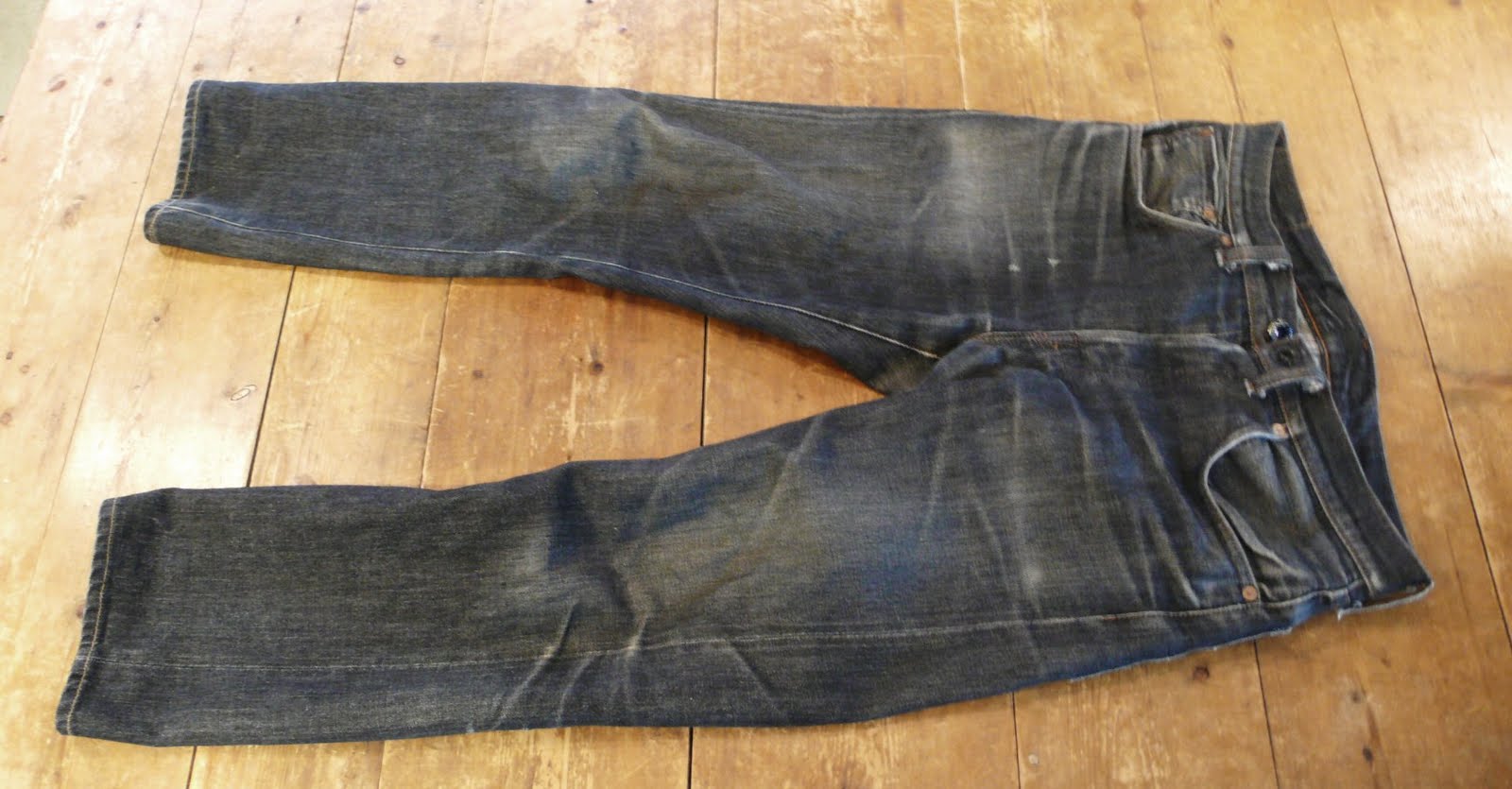 WARP AND WOOF: Original 5 Pocket Denim Pantsの詳細です。