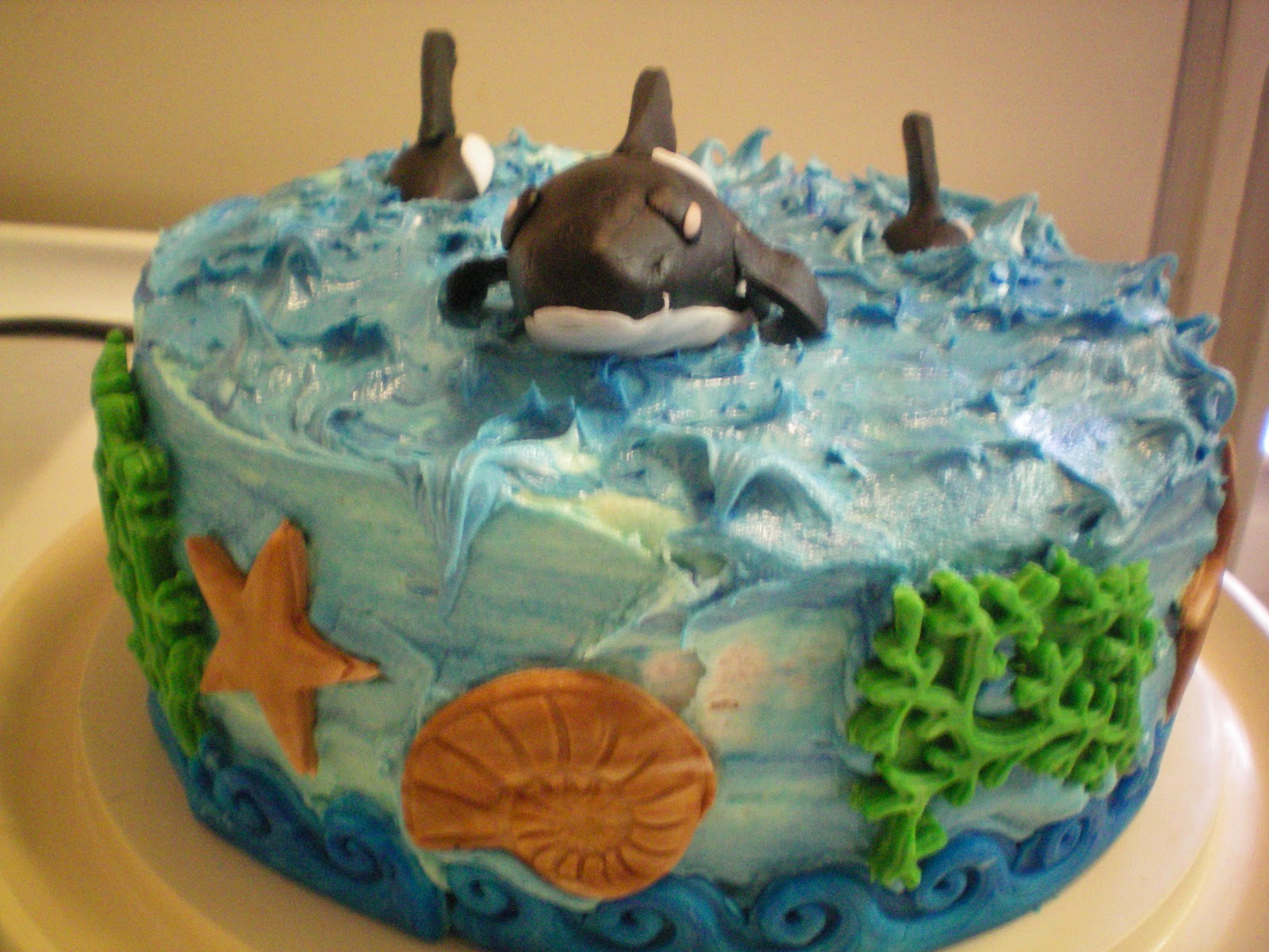 US Travel Blog: Orca Birthday Cake