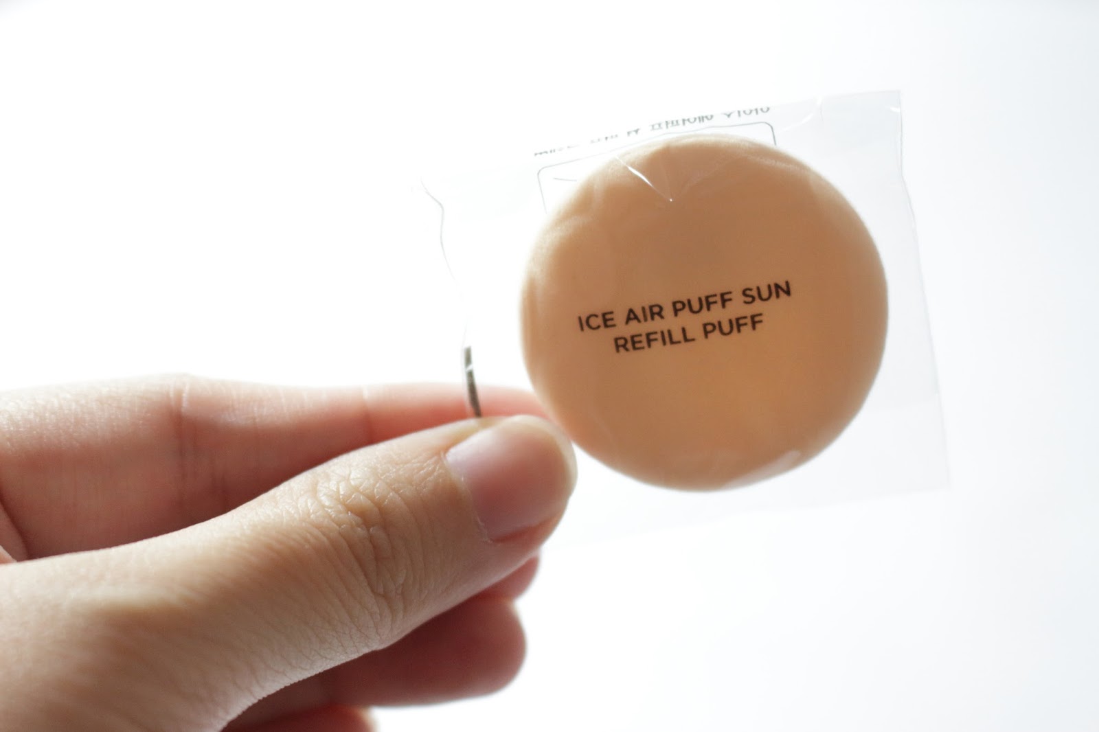 NATURAL SUN ECO ICE AIR PUFF SUN SPF 50+PA+++ ~ EXPOSE TO SUNSHINE WITH ...