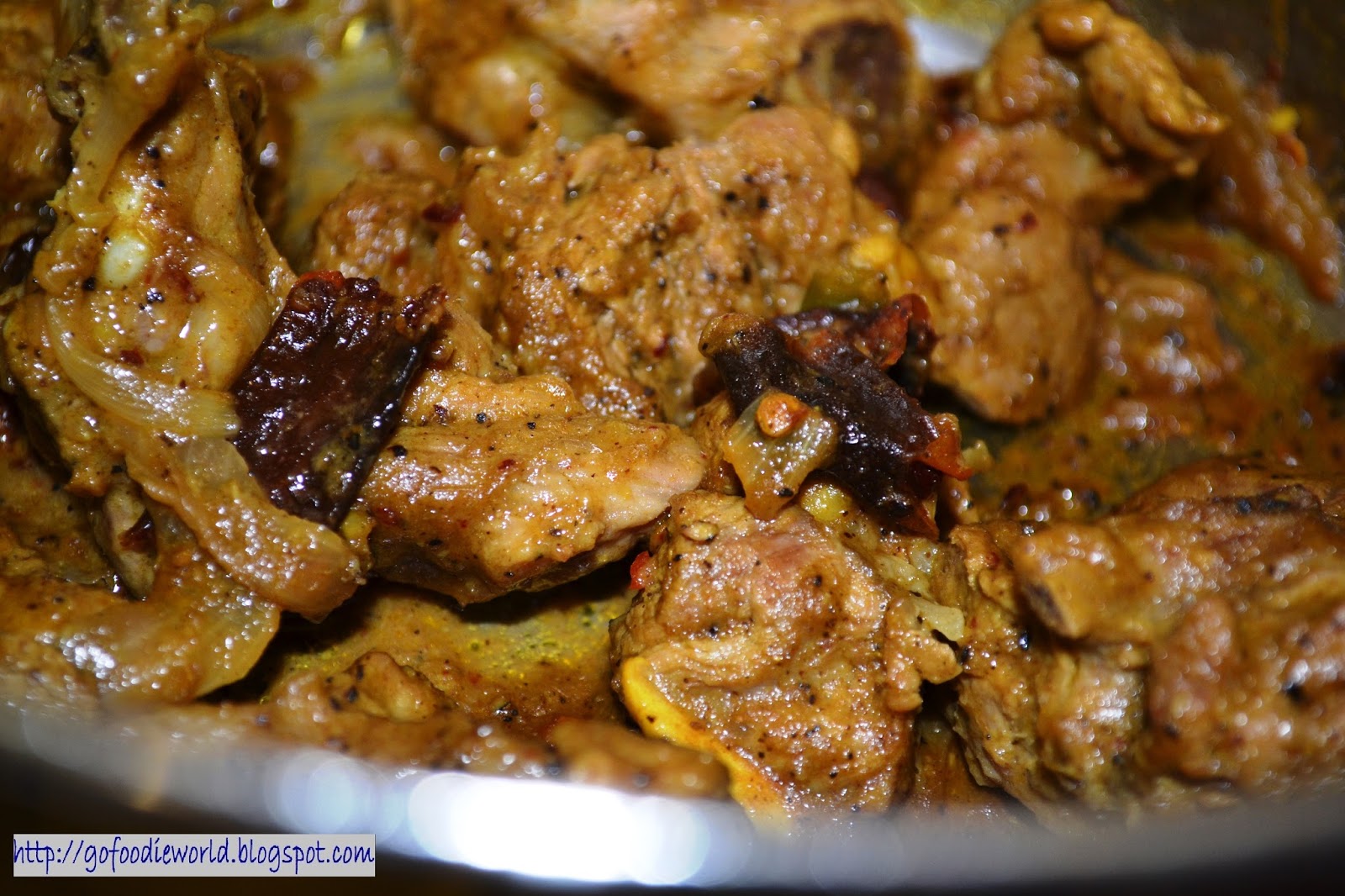 For Food Lovers: Pepper Mutton/Chicken