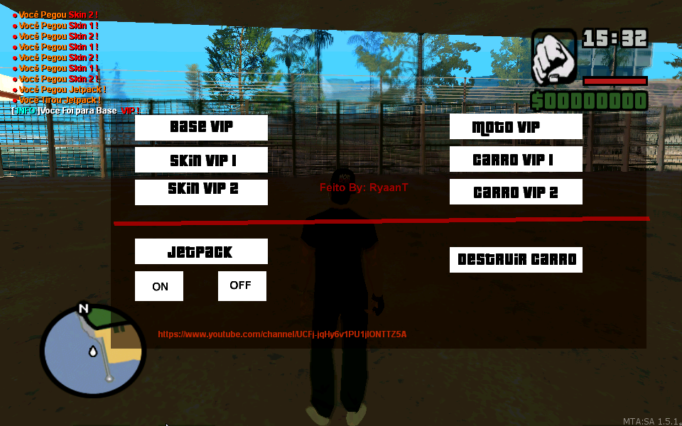 [MTA:SA] Base + Painel VIP - MTA Brasil