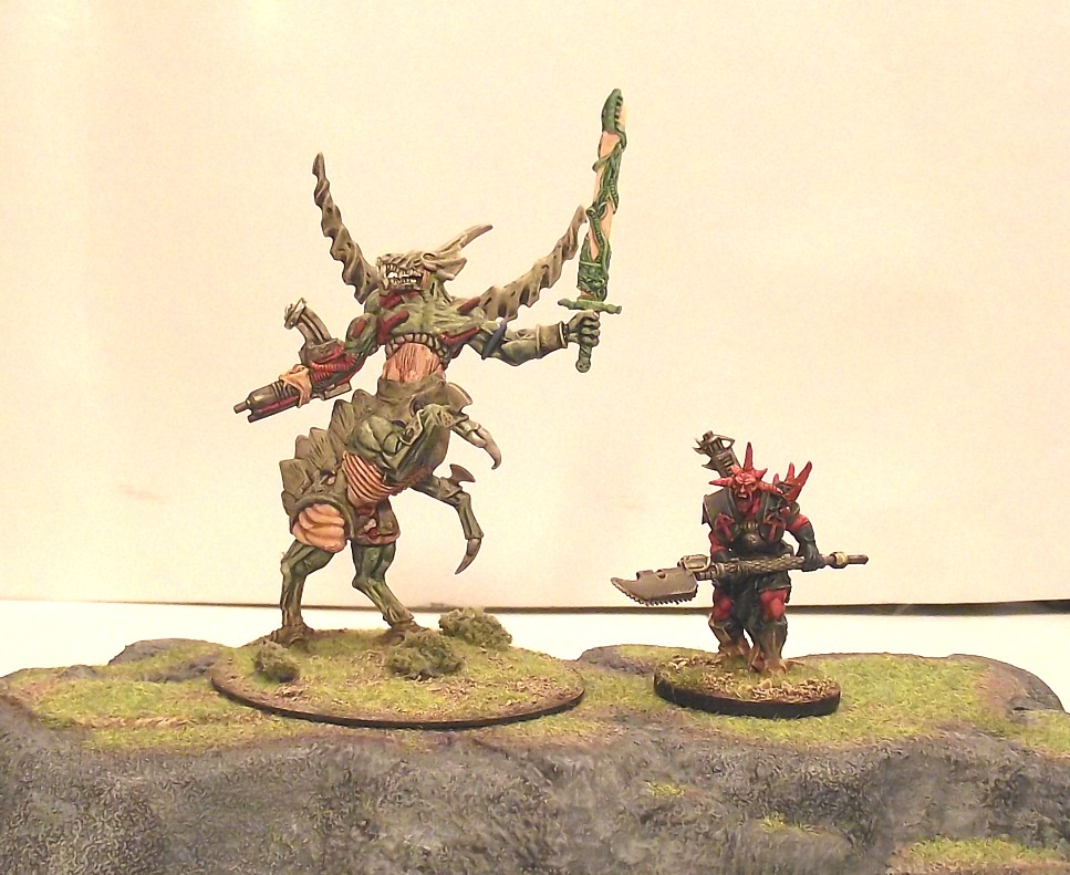 Adventures in Sci-fi & Fantasy Minis: A Nepherite in-hand is worth....