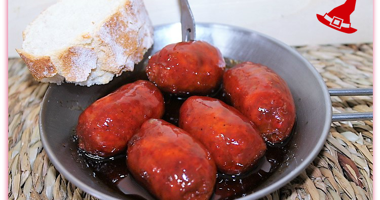 El Puchero de la Bruja: CHORICITOS EN ALMÍBAR