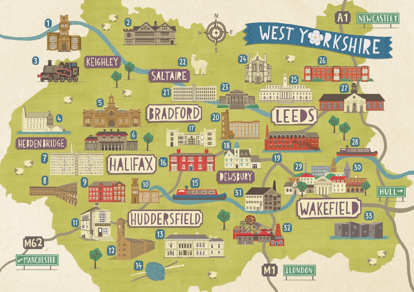 Wakefield Museum and Castles: August 2016