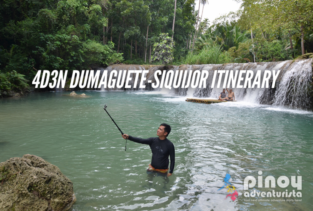 SAMPLE DUMAGUETE - SIQUIJOR ITINERARIES for 3, 4, 5, 6 Days Tour or ...