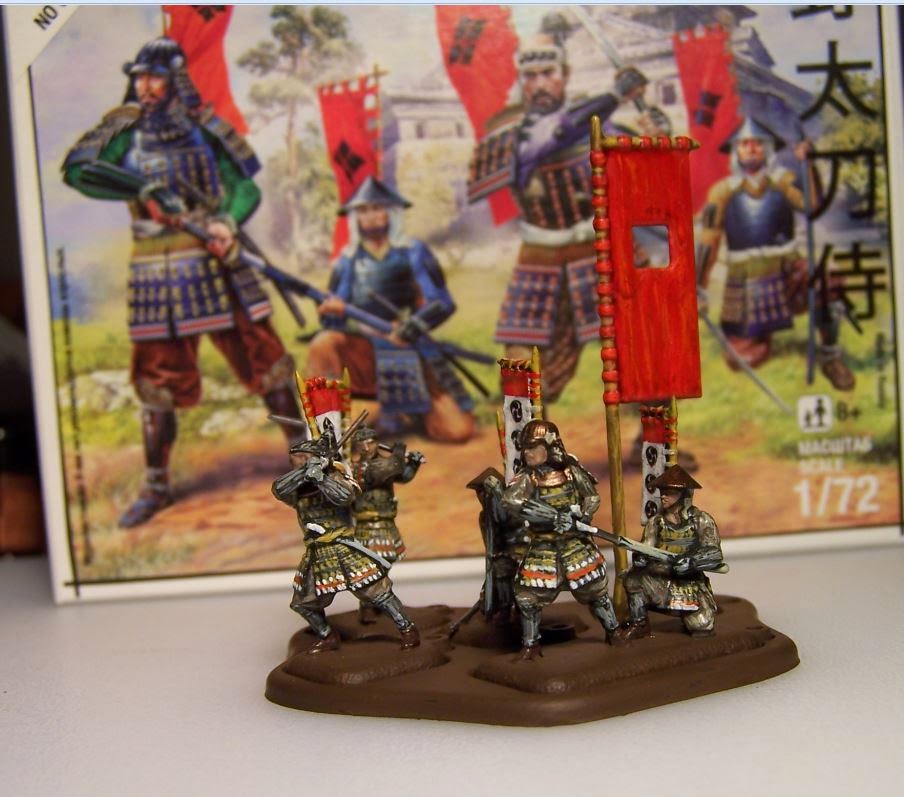 Modellbau-Blog von Schildschmie.de: 1:72 Zvezda Art of Tactic - Samurai ...