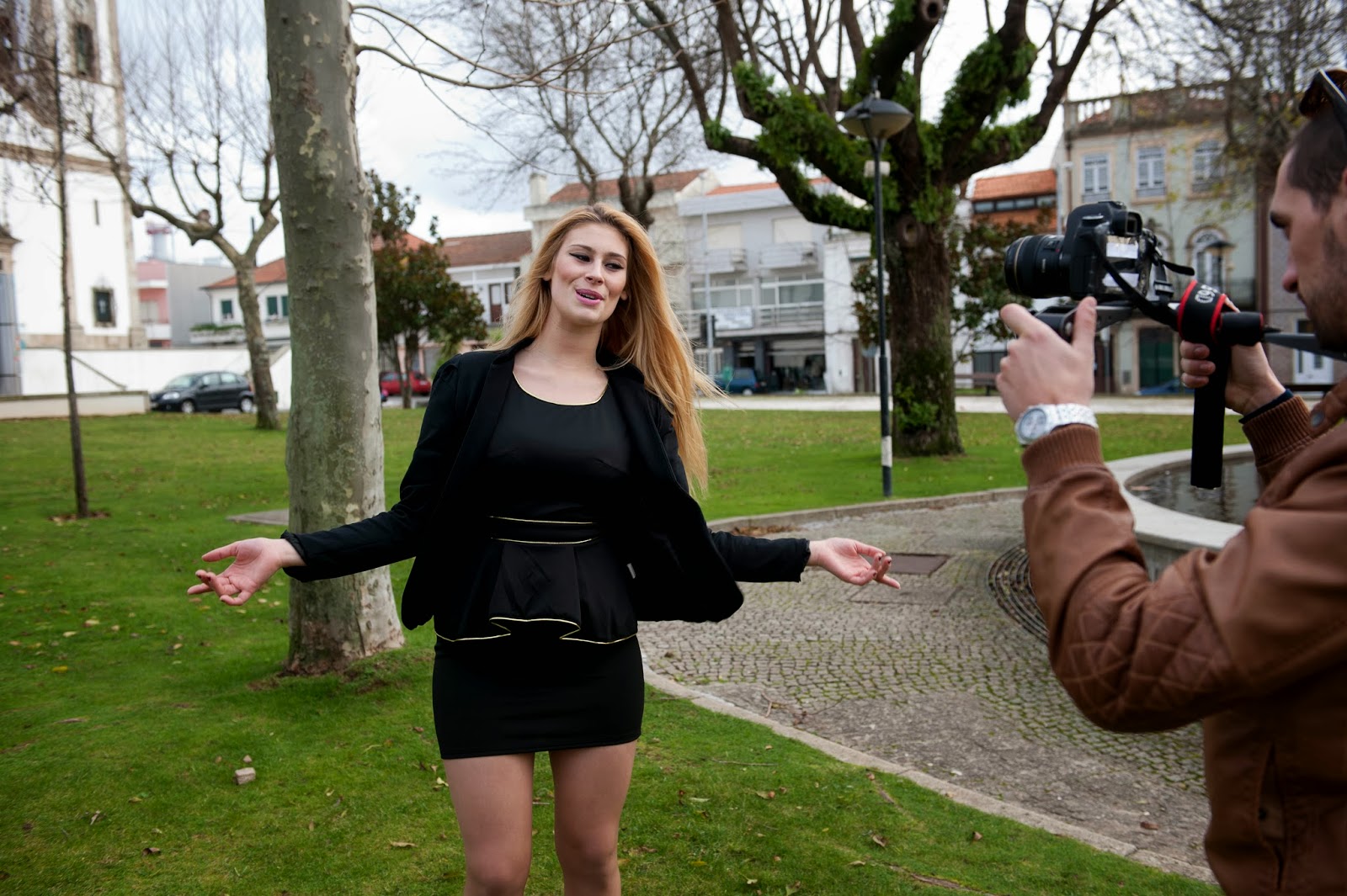 Bernardina (Casa dos Segredos) nas gravações de videoclip - Boas.pt ...