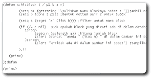 Autocad, Know AutoLISP - Cad of Autocad