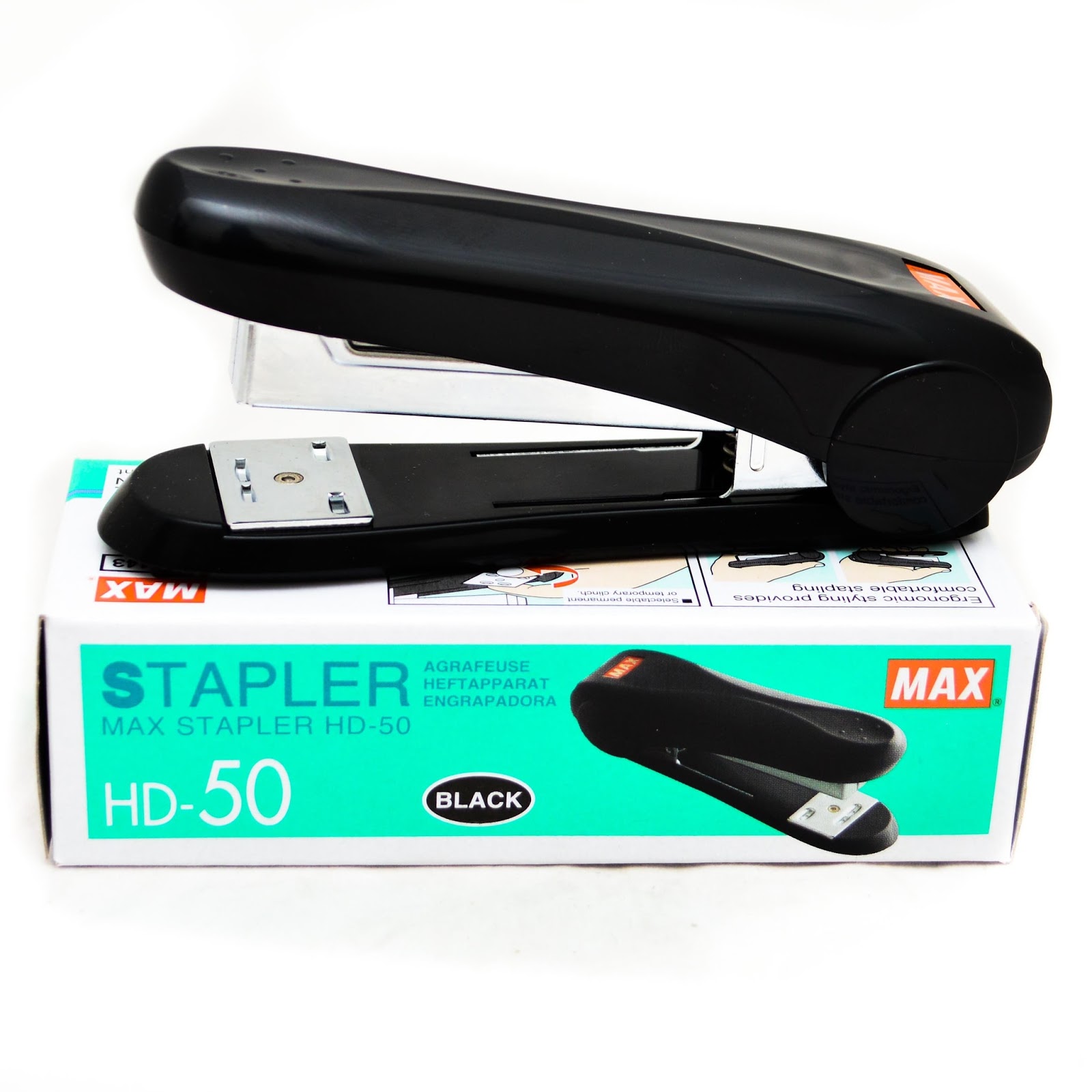 Hechmachine/Stapler Besar MAX HD-50 - ATK - Prestasi Muda