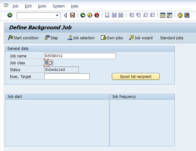 SAP BASIS support - issues & solutions: SAP-Successive background Jobs
