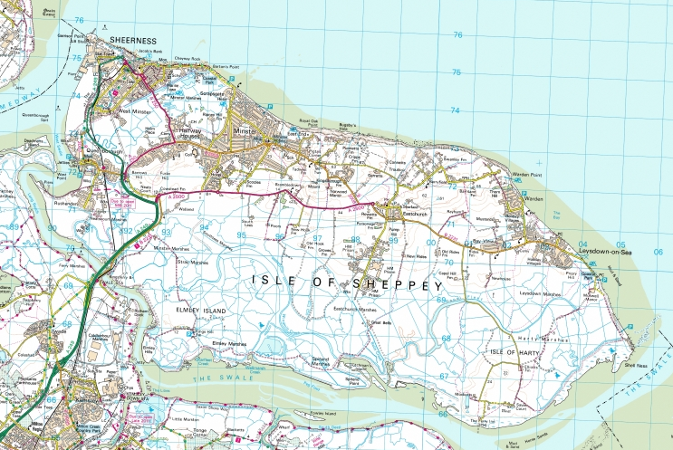 30 Islands: Island #1 - Isle of Sheppey