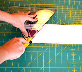 On the Windy Side: How to cut equilateral triangles - a tutorial