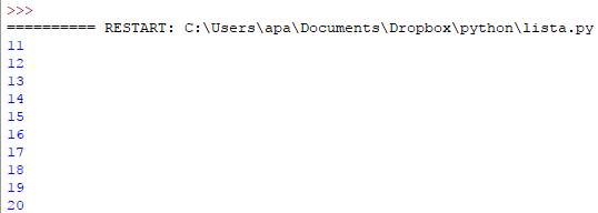 Alto Código: Generación de listas en Python