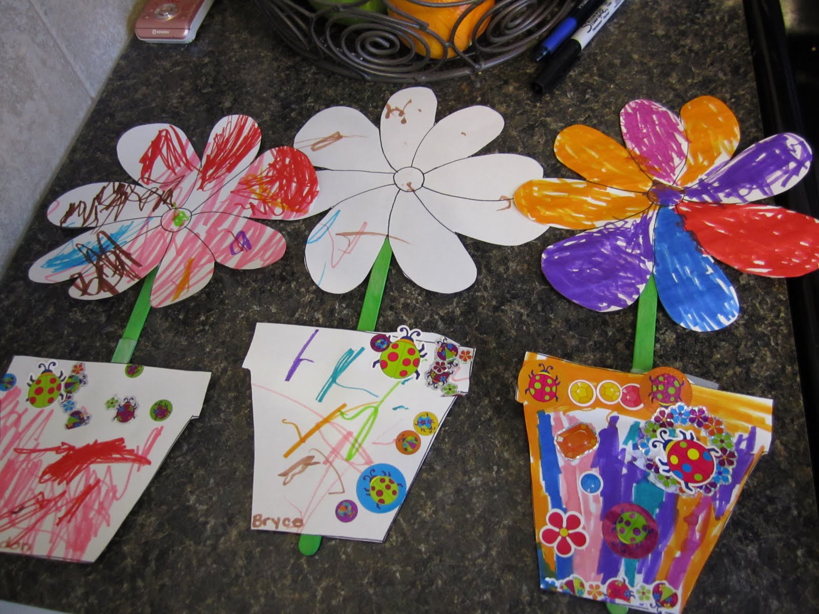 Kidtastic Crafts: Growing flowers