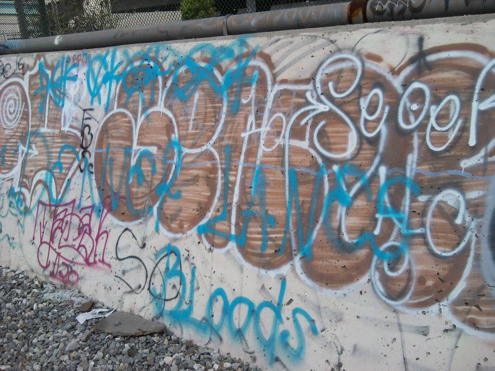 blood piru brims gangs graffiti: LA denver lane gangster blood